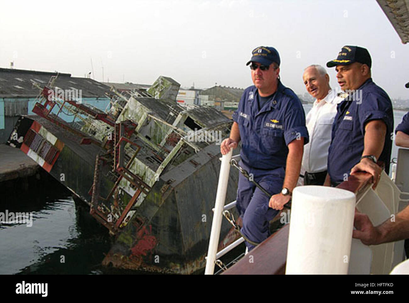 MONROVIA, LIBERIA -- Led by Commanding Officer Cmdr. Andrew Tiongson ...