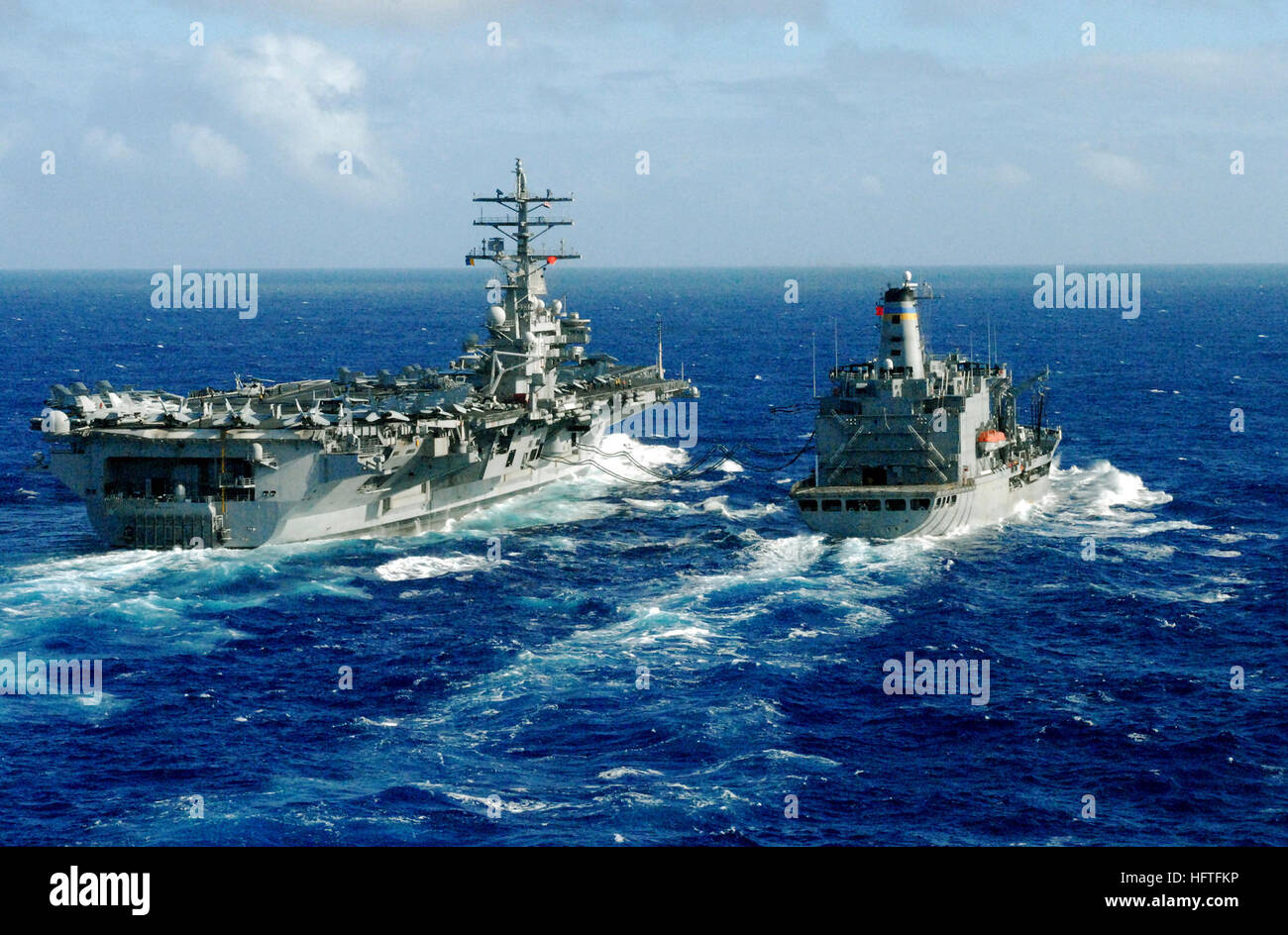 Refueling at sea ras hi-res stock photography and images - Alamy