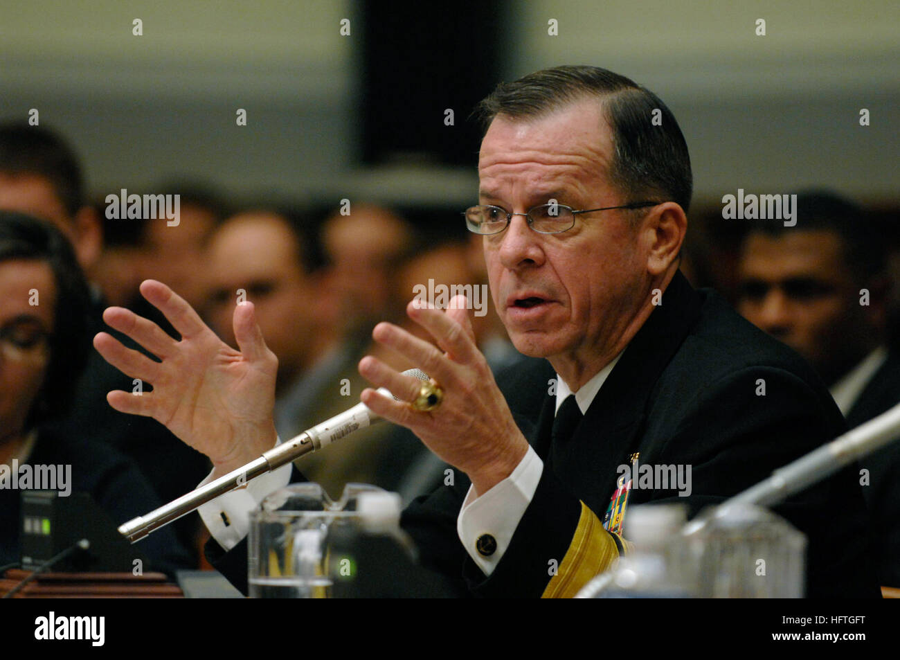 Commandant of the marine corps gen james t conway hi-res stock ...