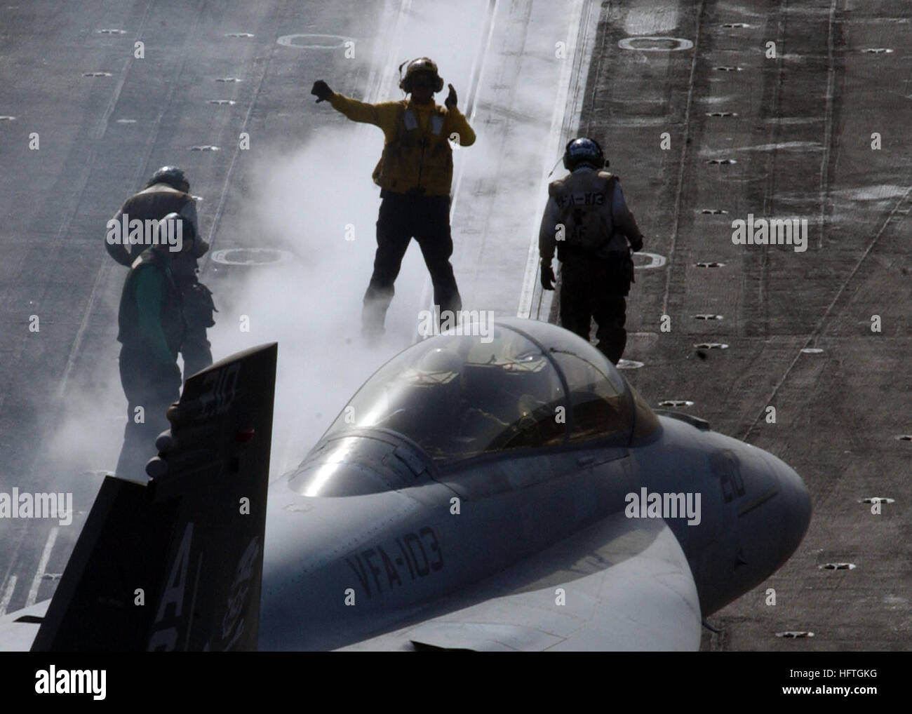 Assigned to the jolly of strike fighter squadron vfa 103 hi-res stock ...