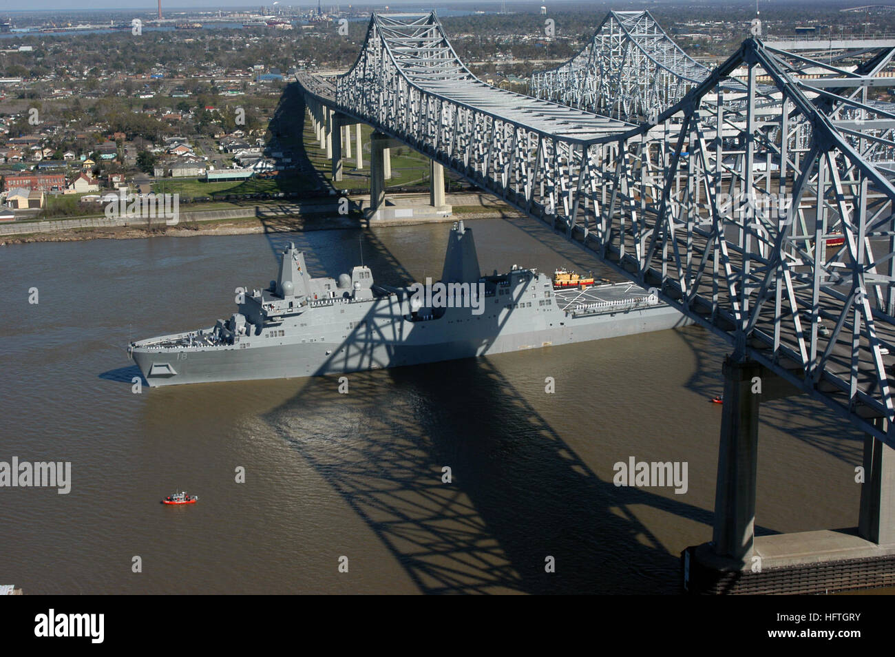 Uss new orleans lpd 18 commissioning ceremony hi-res stock photography ...