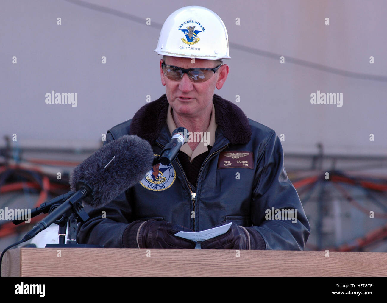 070306-N-1317P-000 NEWPORT NEWS, Va. (March 6, 2007) - USS Carl Vinson ...