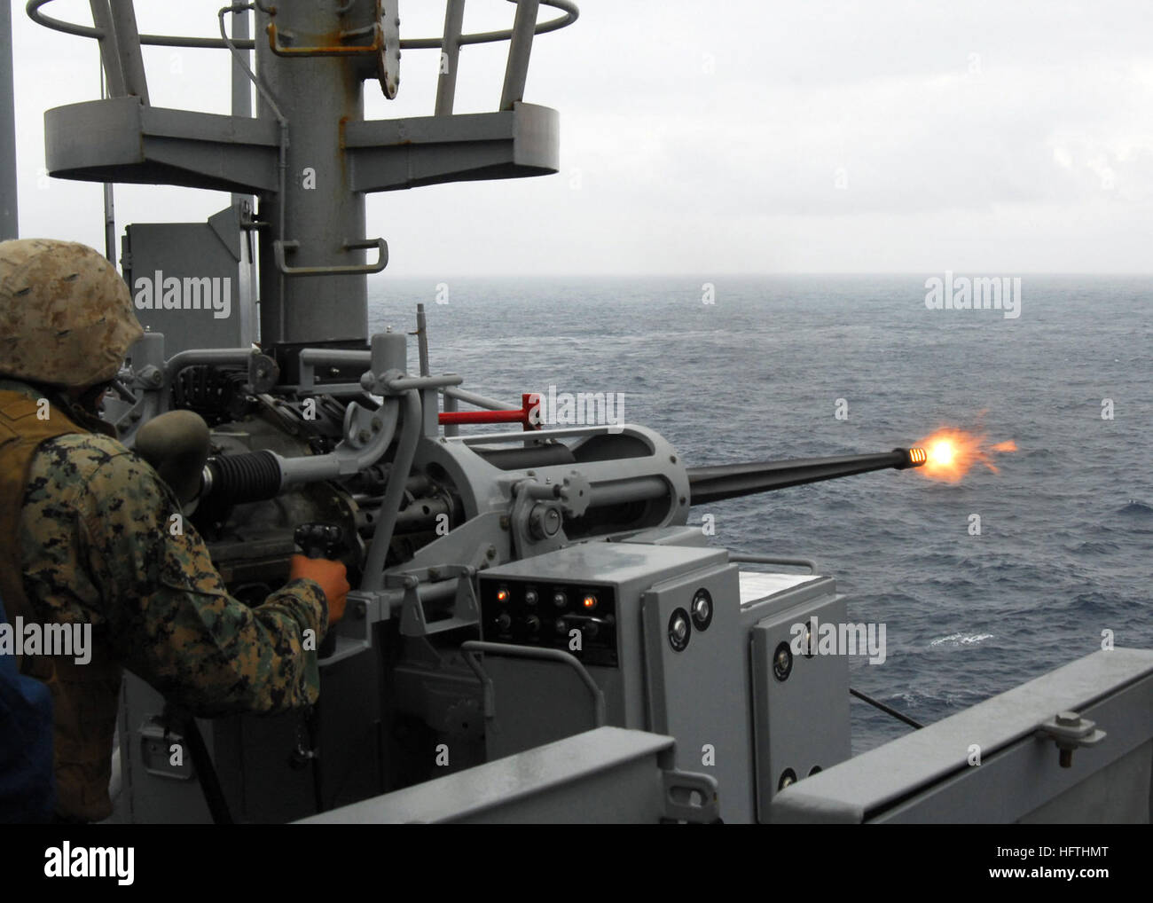 070316-N-4124C-014 PACIFIC OCEAN (March 16, 2007) - A Marine from 1st ...