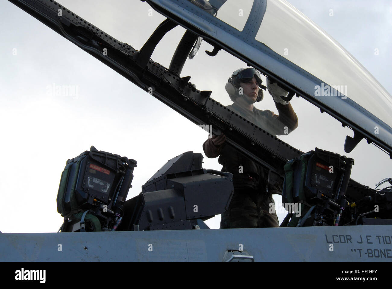 Plane captain prepares flight hi-res stock photography and images - Alamy