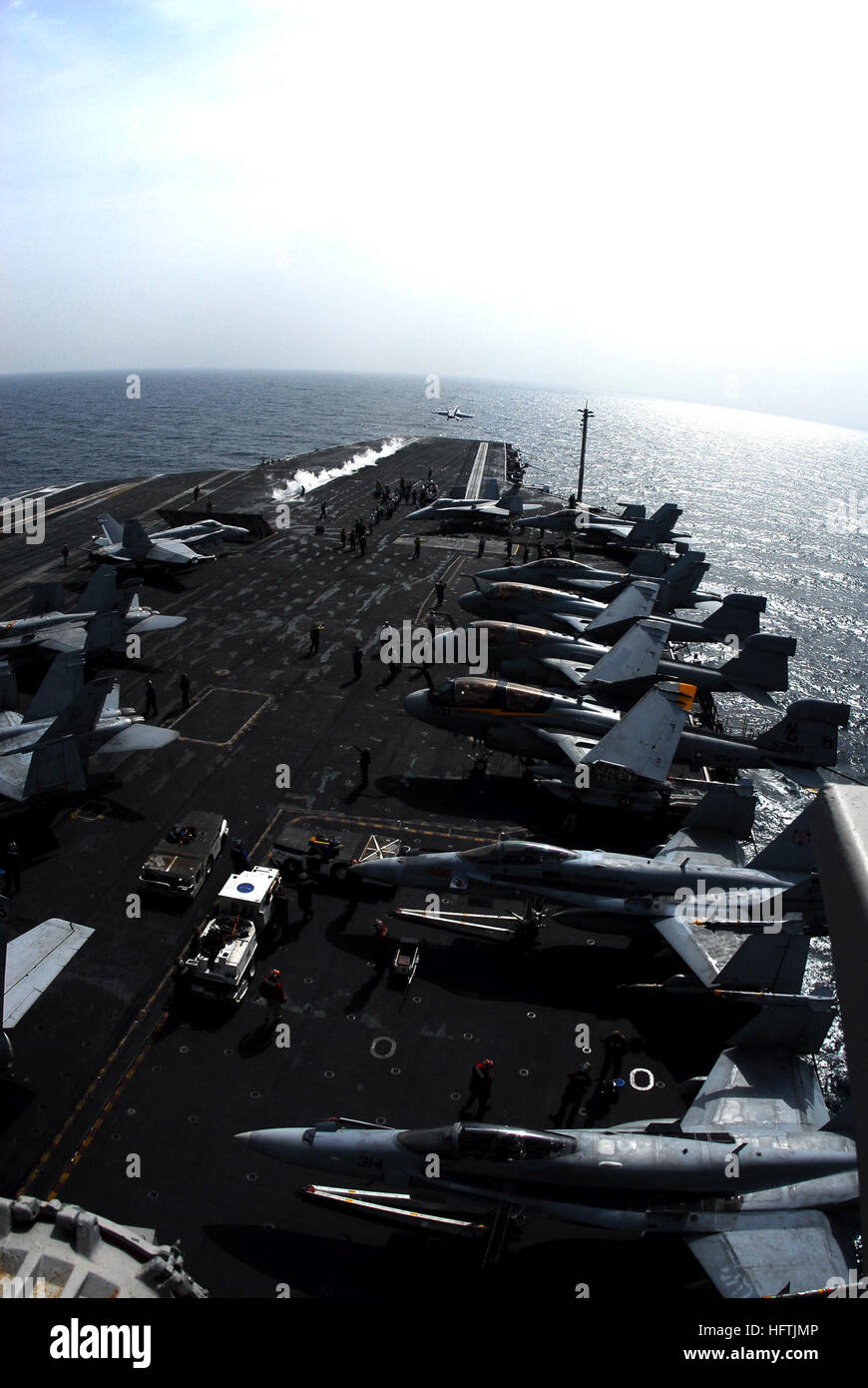 Eisenhower carrier strike group and carrier air wing cvw 7 hi-res stock ...