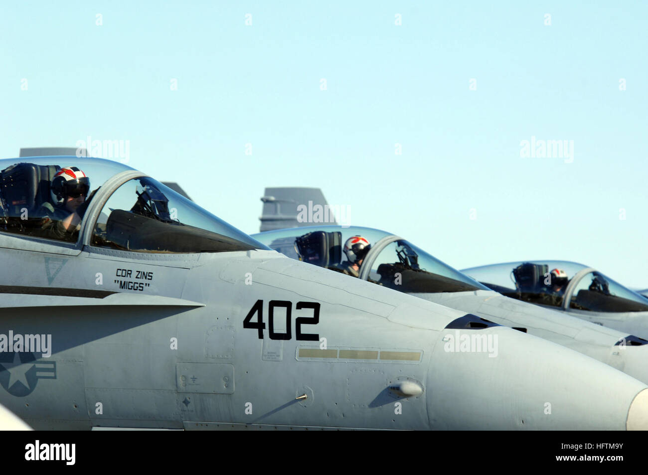 070417-F-3488S-041 FAIRBANKS, Alaska (April 17, 2007) - Three Navy F/A ...