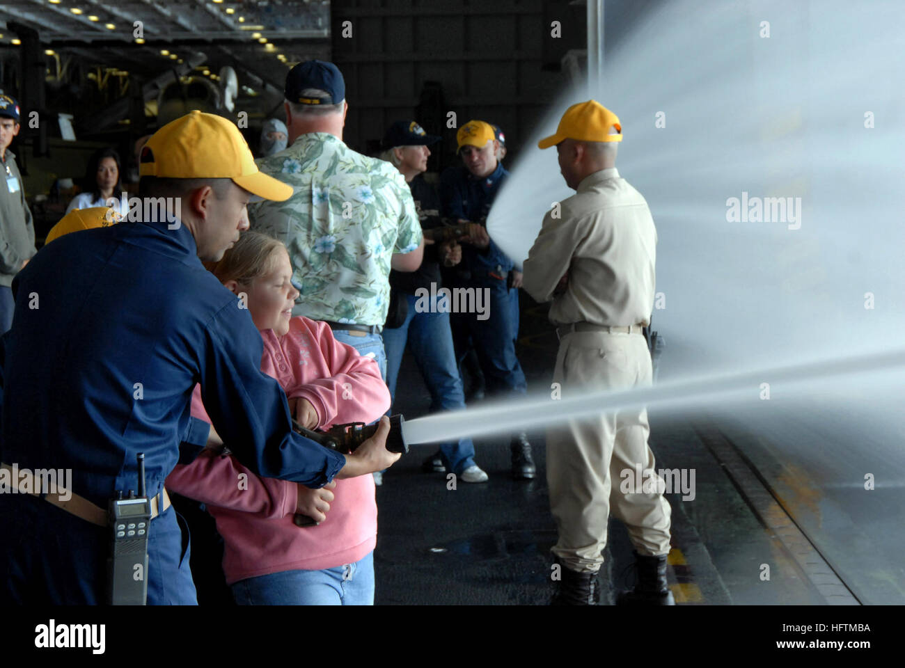 Fire hose handling techniques hi-res stock photography and images - Alamy