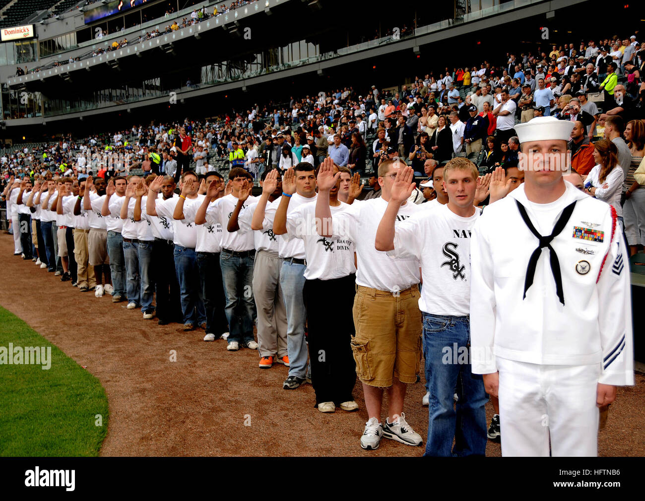 Recruit training command naval station great lakes hi-res stock ...