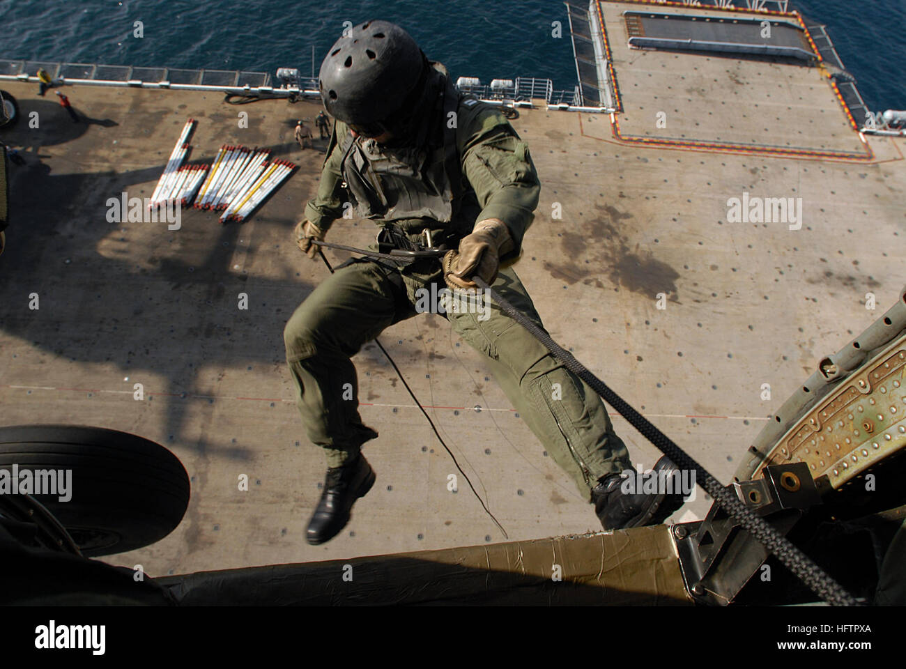 070606-N-2659P-160 PERSIAN GULF (June 6, 2007) - Lt. Bob Marsh fast ...