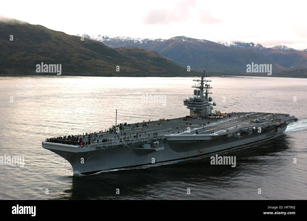 040621-N-6536T-062 Straits of Magellan (June 21, 2004) - The Nimitz ...
