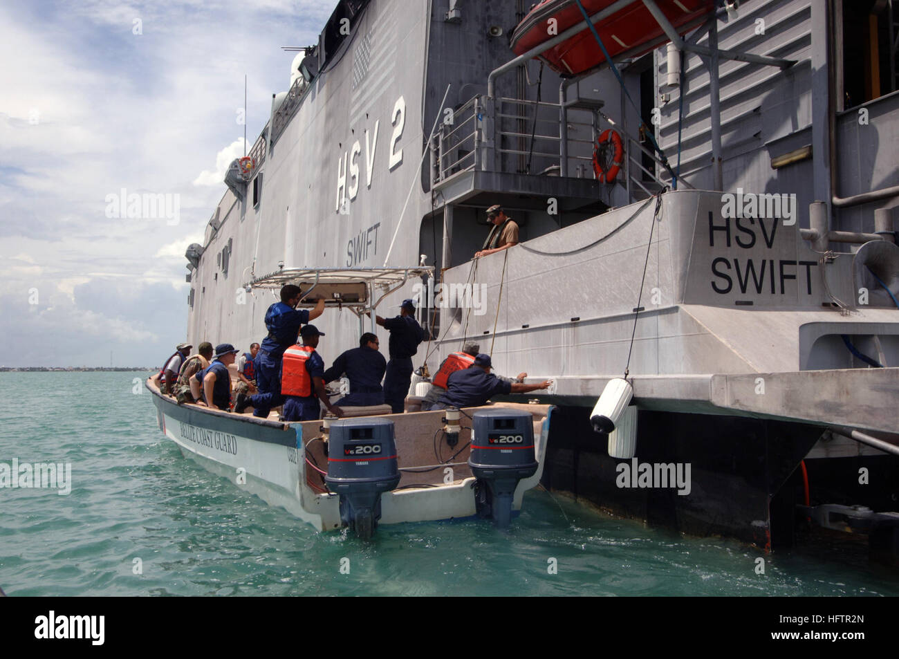 070611-N-0989H-024 BELIZE CITY, Belize (June 11, 2007) - U.S. service ...