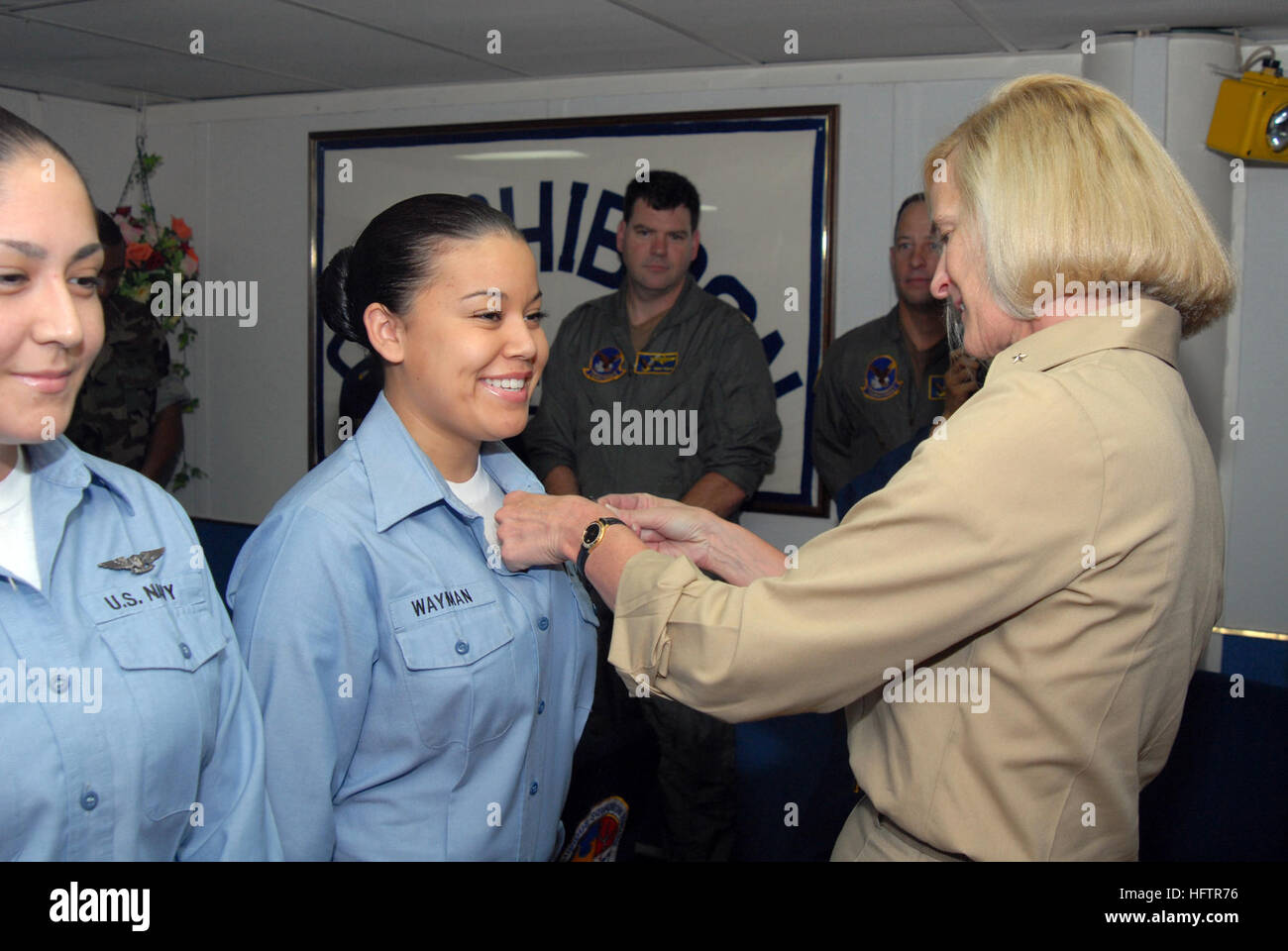 Air Traffic Controller Airman receives Enlisted Air Warfare Specialist ...