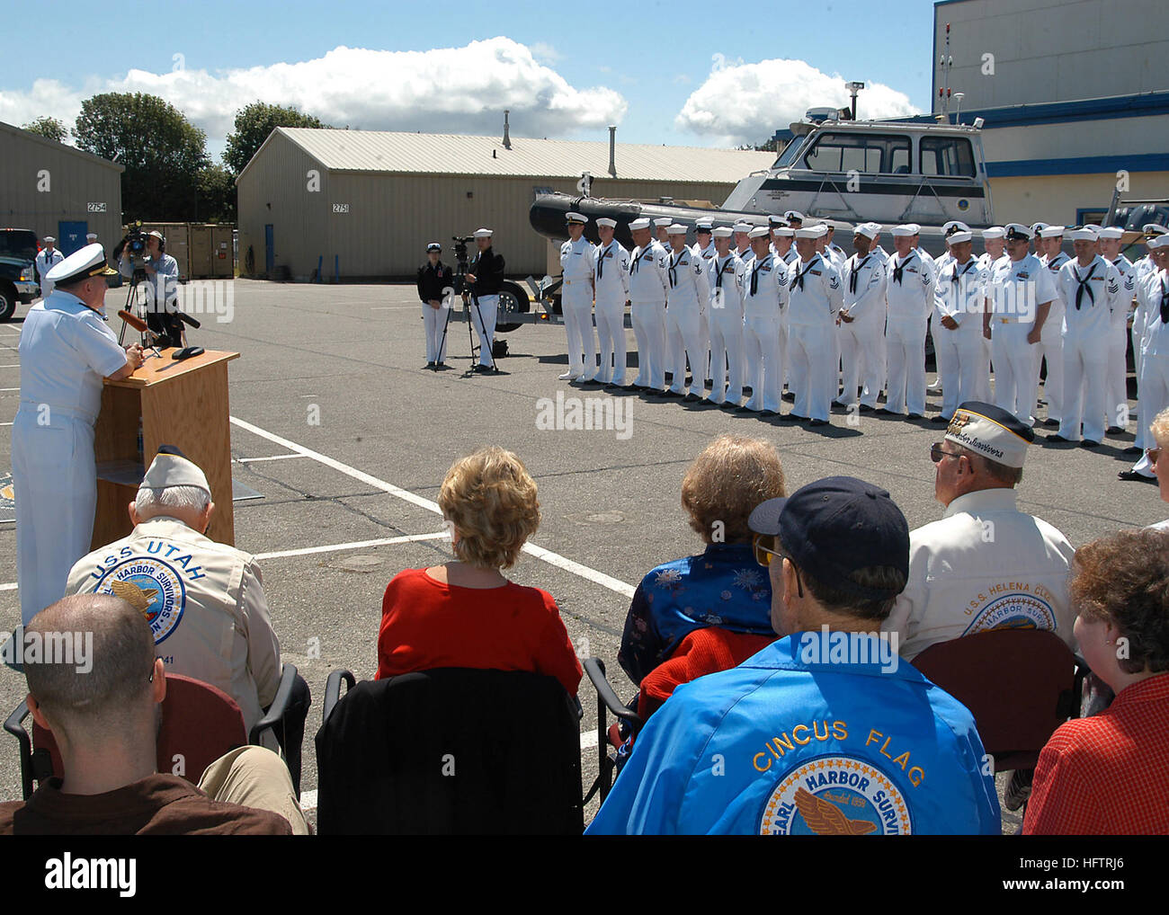 070621-N-6247M-002 WHIDBEY ISLAND, Wash. (June 21, 2007) - Rear Adm ...
