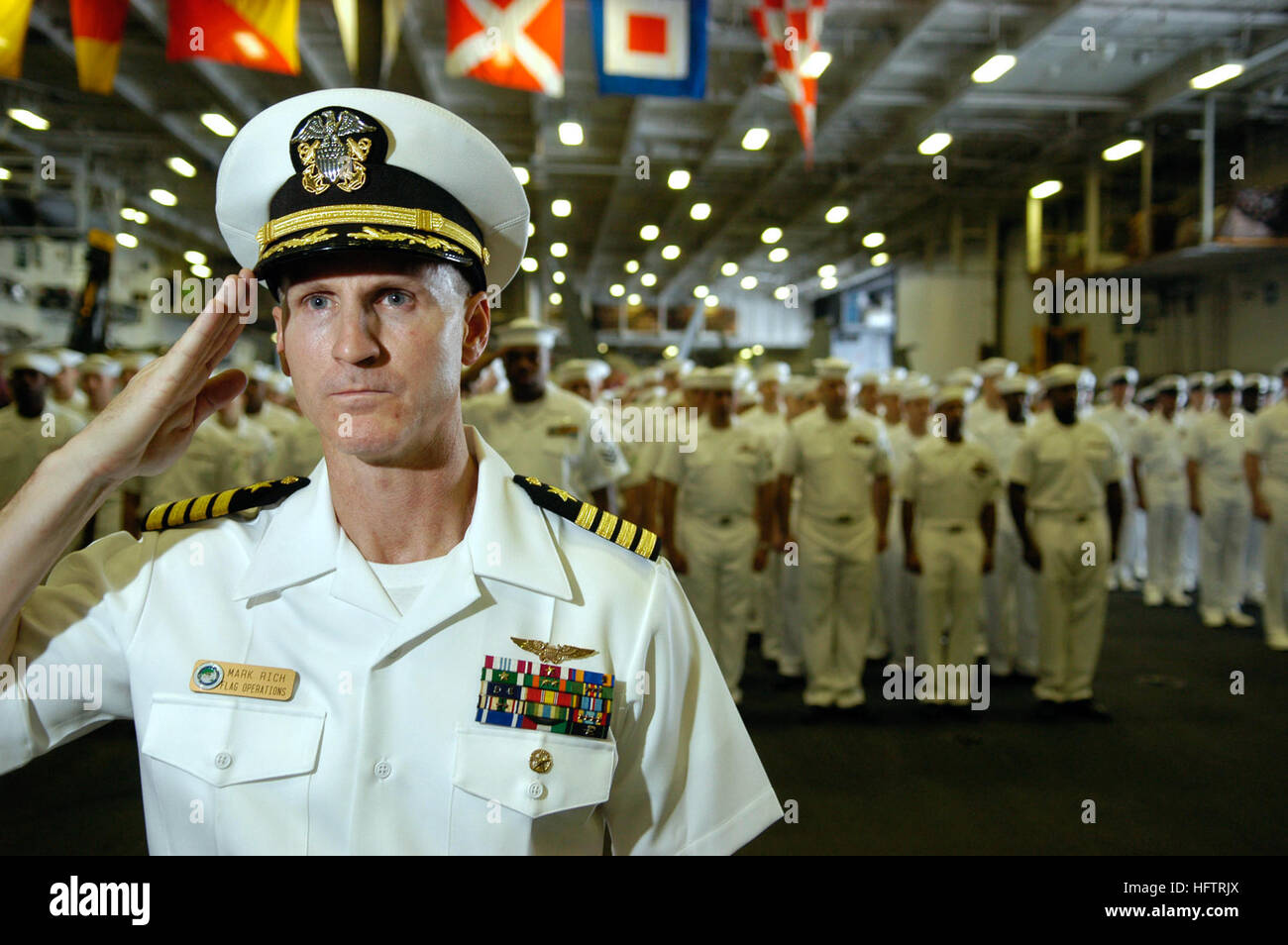 050722-N-3136P-002 Pacific Ocean (July 22, 2005) - Operations Officer ...