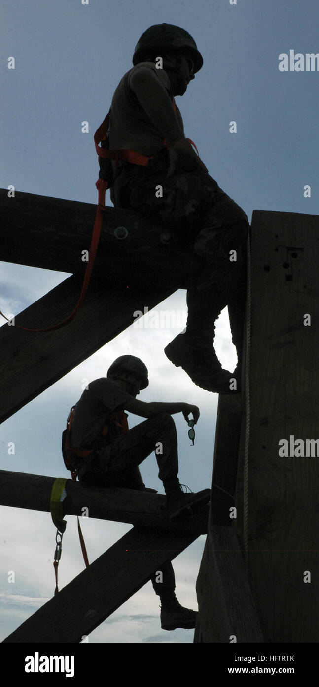 070625-N-7367K-007 CAMP SHELBY, Miss (June 25, 2007) - Seabees with ...