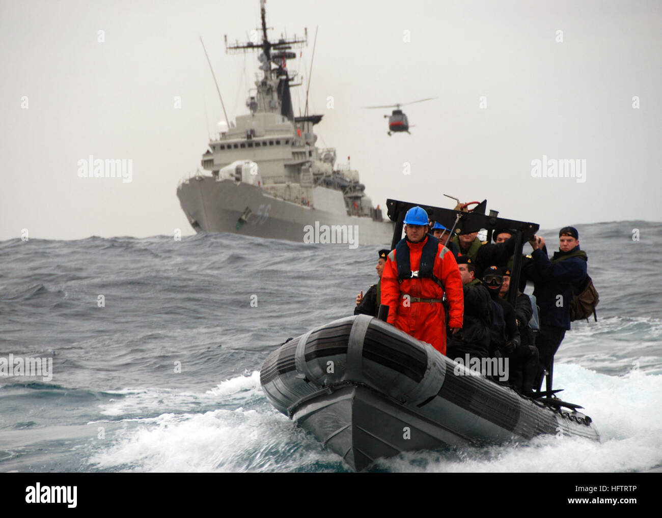 070626-N-4021H-032 PACIFIC OCEAN (June 26, 2007) - Sailors attached to ...