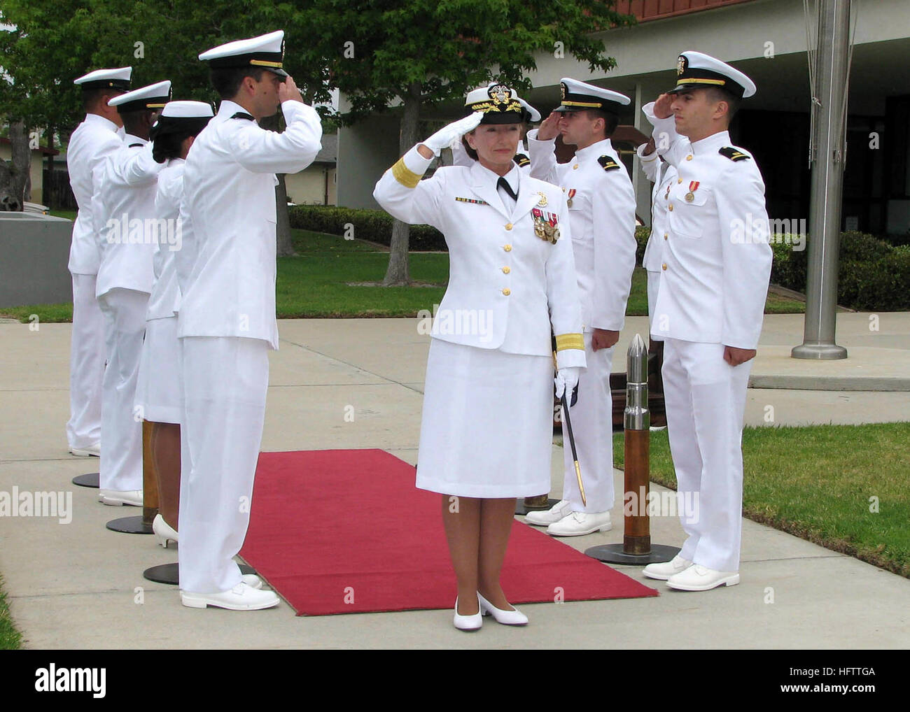 Ceremony marking the transfer of authority hi-res stock photography and ...