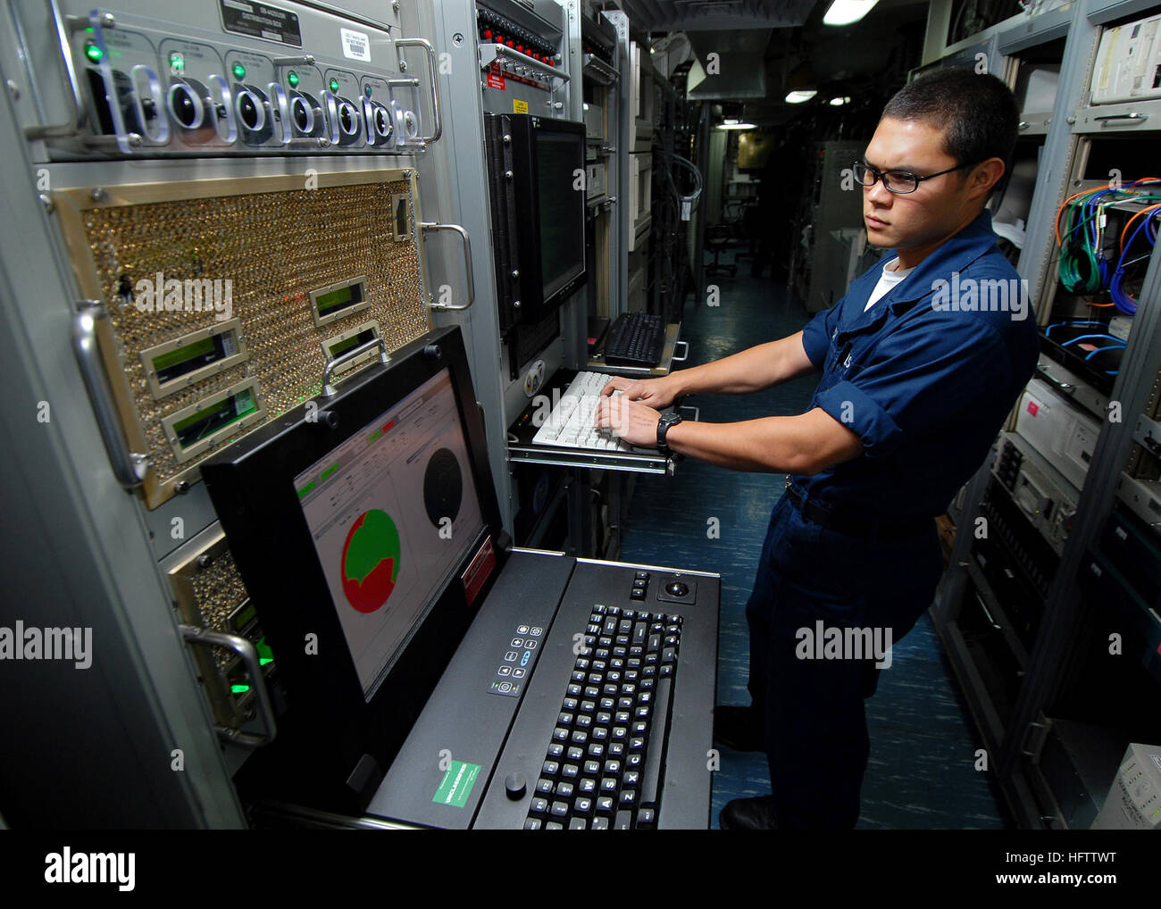 Ships automated digital networking system hi-res stock photography and ...