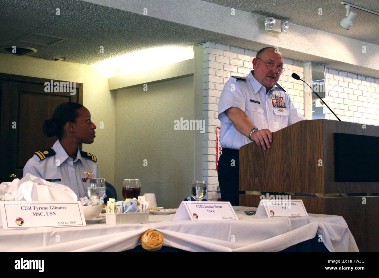 Navy coast guard officers hi-res stock photography and images - Alamy