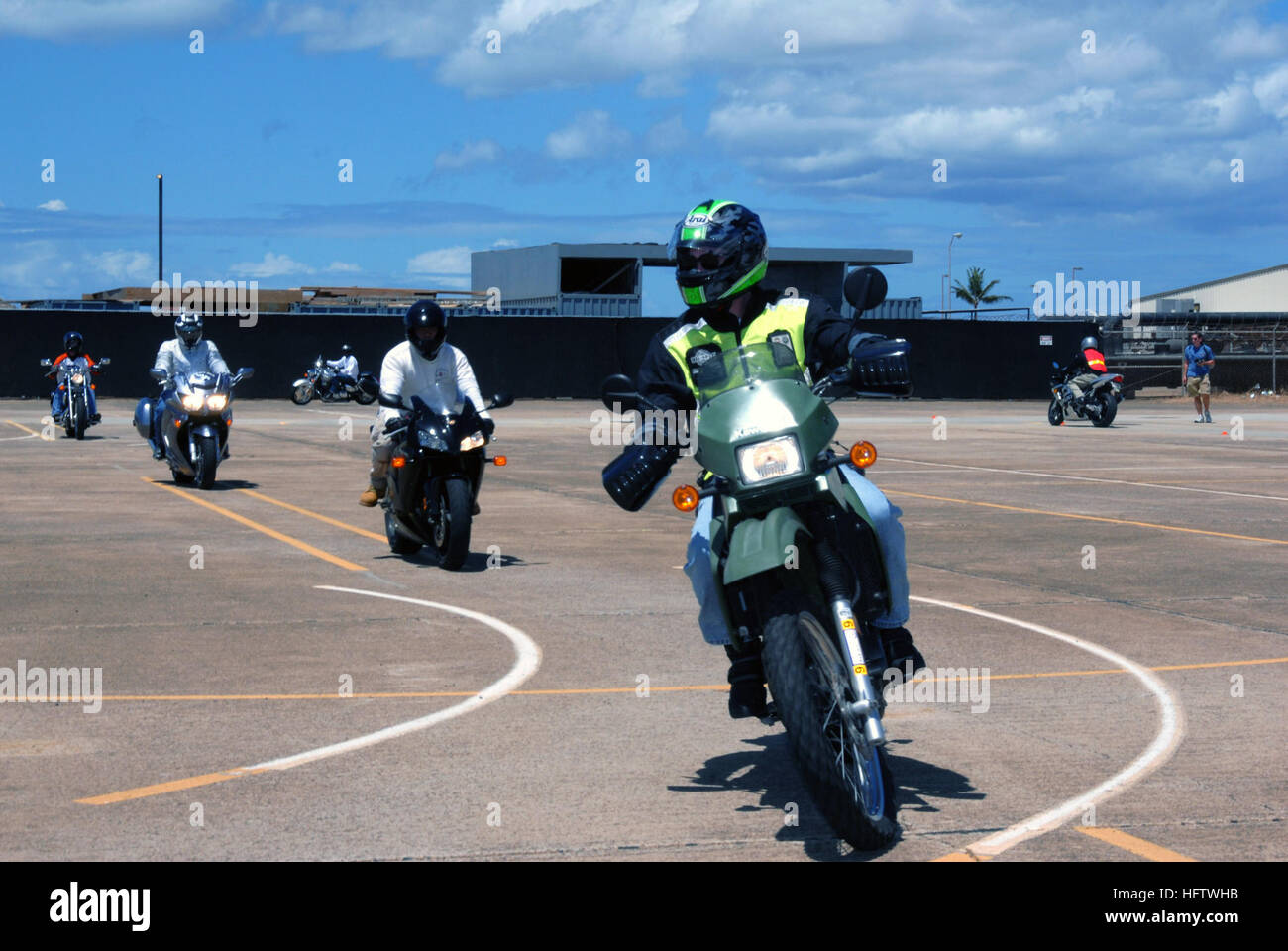 Motorcycle handling skills hi-res stock photography and images - Alamy