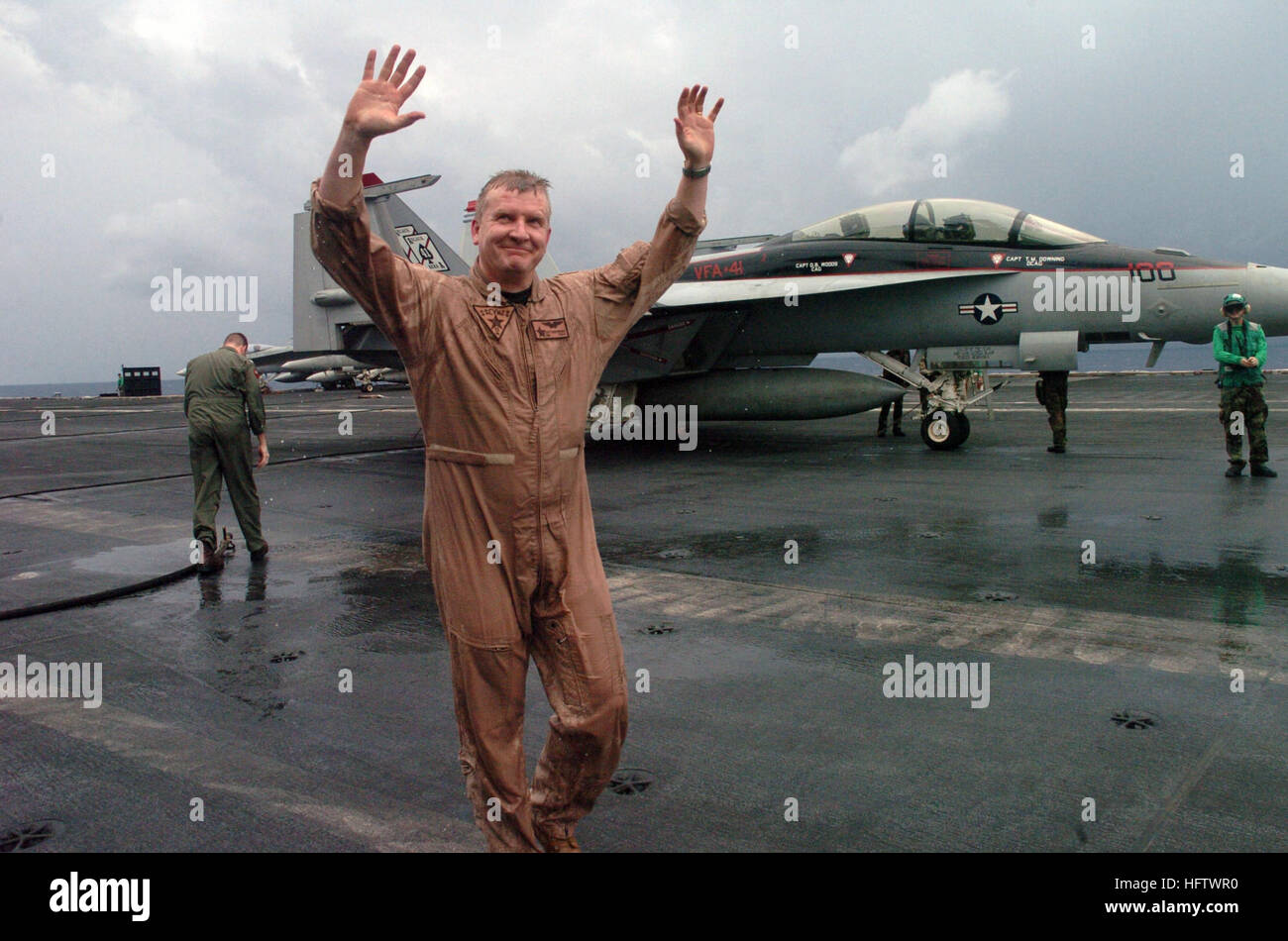 The commander of carrier air wing 11 hi-res stock photography and ...