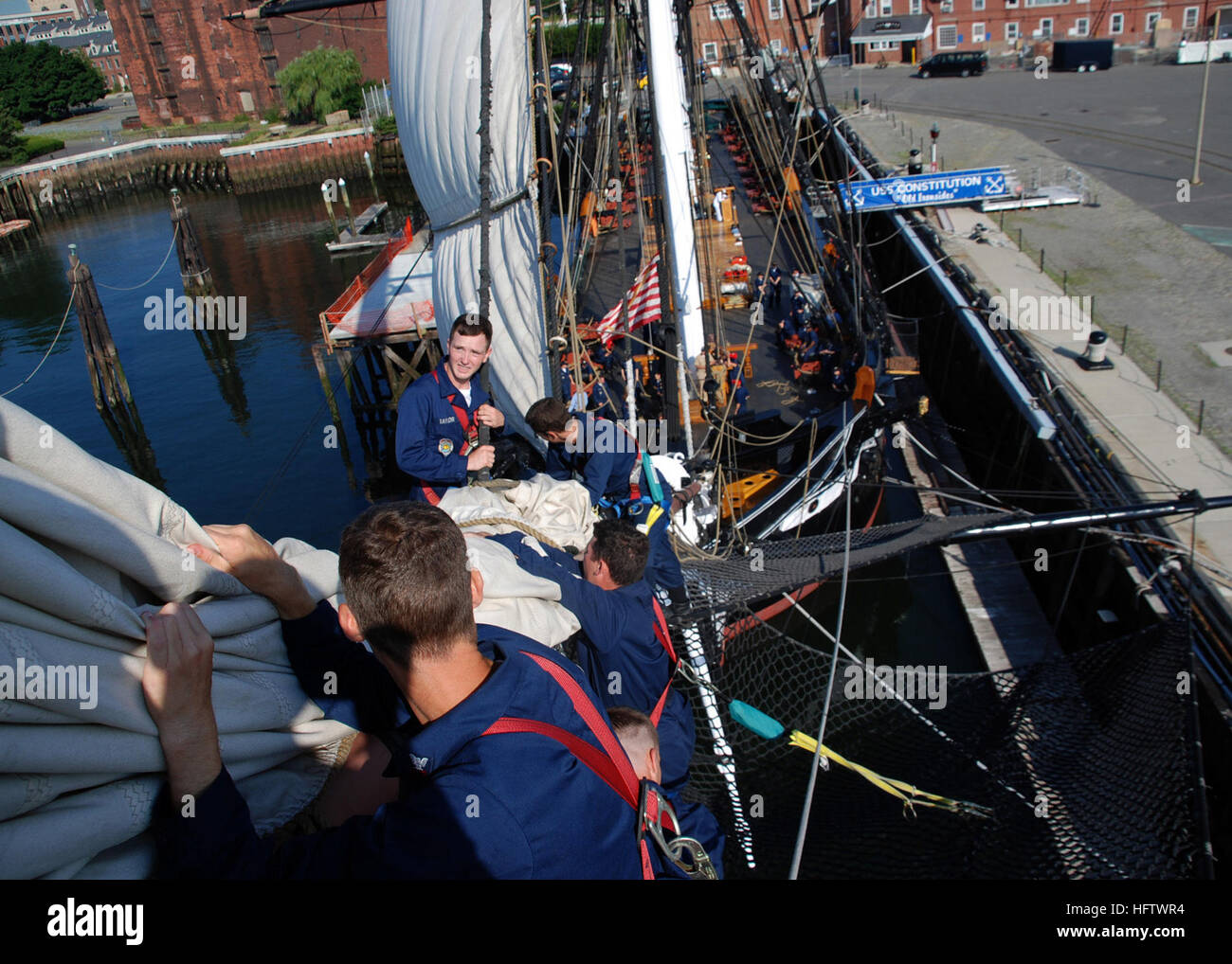 Uss constitution oldest commissioned us hi-res stock photography and ...