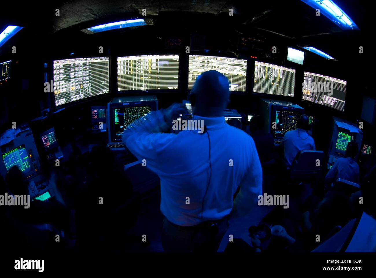 Carrier air traffic control center hi-res stock photography and images ...