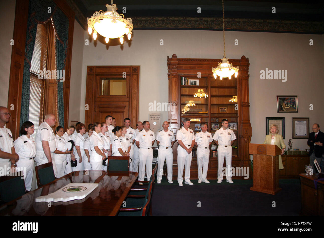 070820-N-3271W-002 INDIANAPOLIS (Aug. 20, 2007) - Lieutenant Governor ...