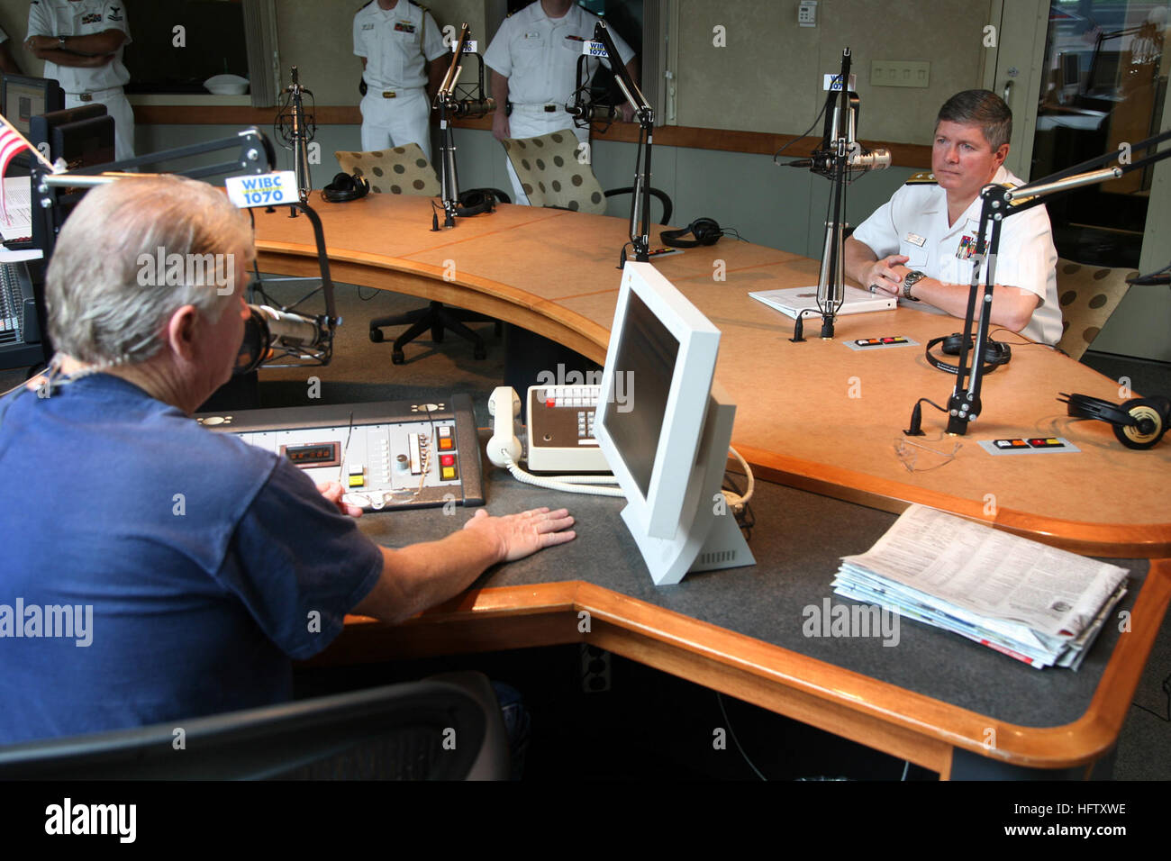 070821-N-3271W-003 INDIANAPOLIS (Aug. 21, 2007) - Rear Adm. Gerald R ...