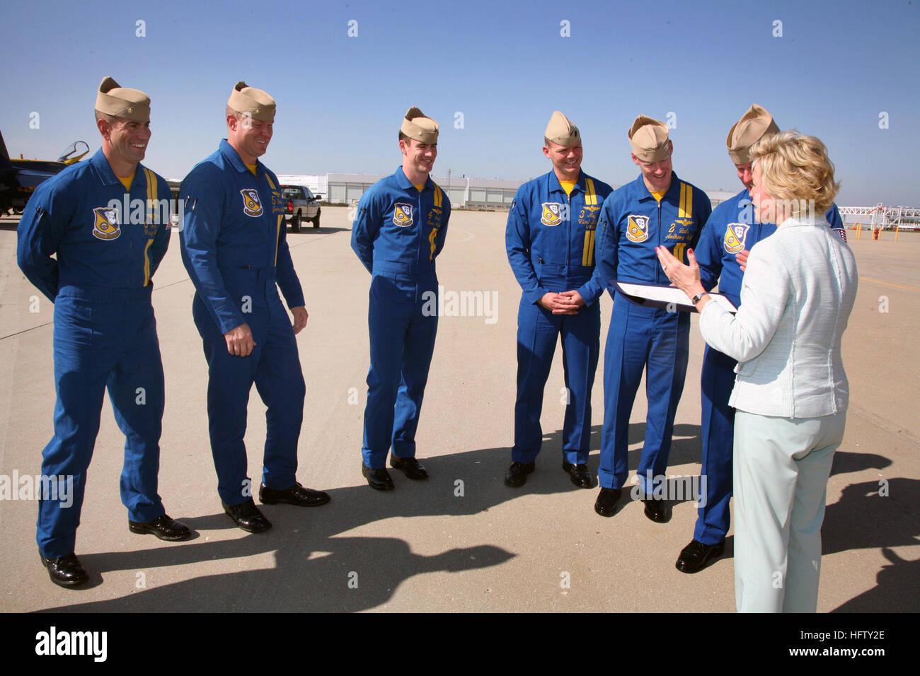 070823-N-3271W-001 INDIANAPOLIS (Aug. 23, 2007) - The Honorable Becky ...