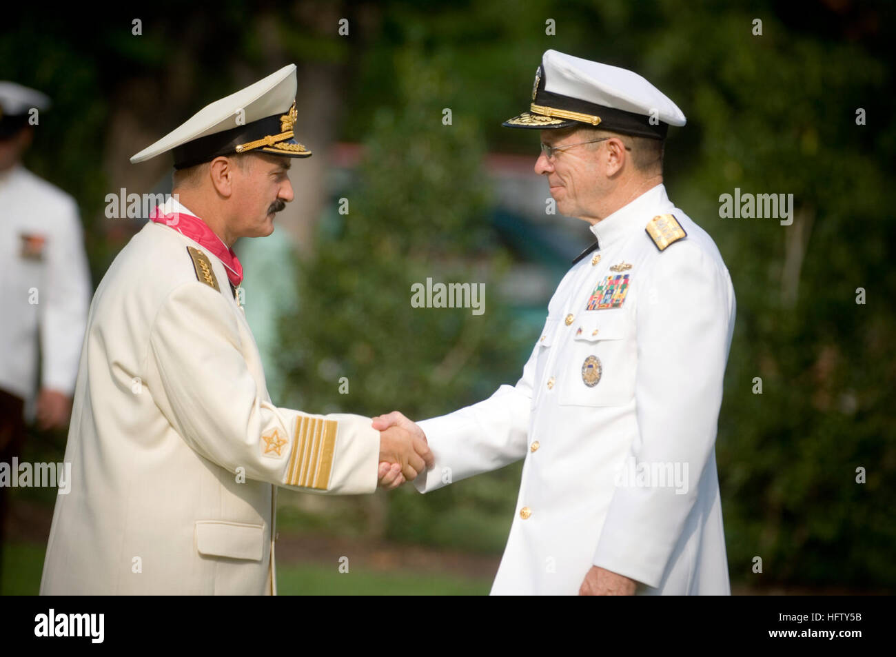 Commander in chief russian navy admiral vladimir hi-res stock ...