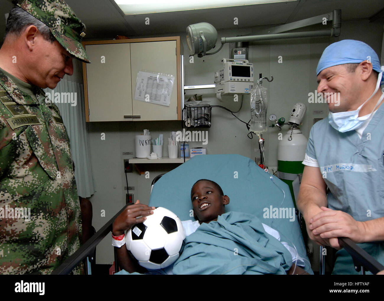 The USNS Comfort conducts a four-month humanitarian deployment in Latin ...