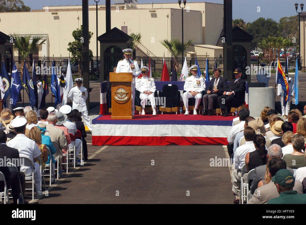 070830-N-8327R-024 SAN DIEGO (Aug. 30, 2007) Ð Capt. Anthony E. Gaiani ...