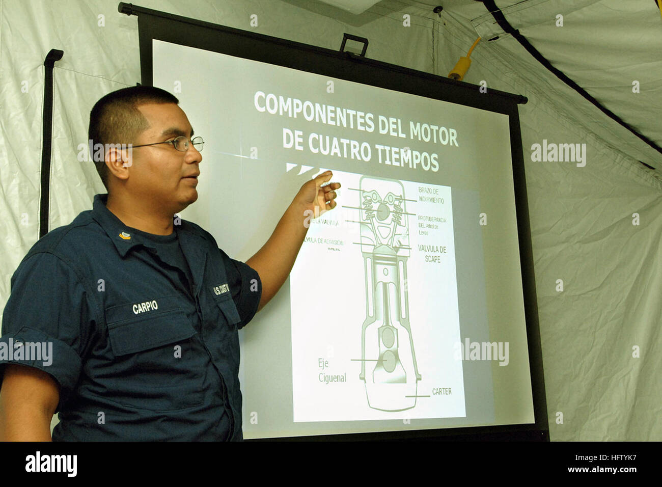 Outboard motor maintenance training hi-res stock photography and images ...