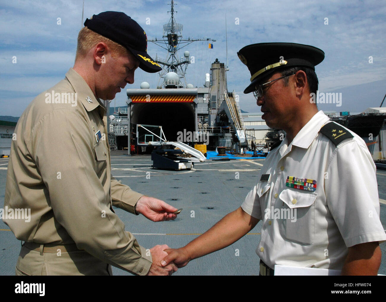 070911-N-8487G-027 Sasebo, Japan - (Sept. 11, 2007) -Capt. Kent D ...