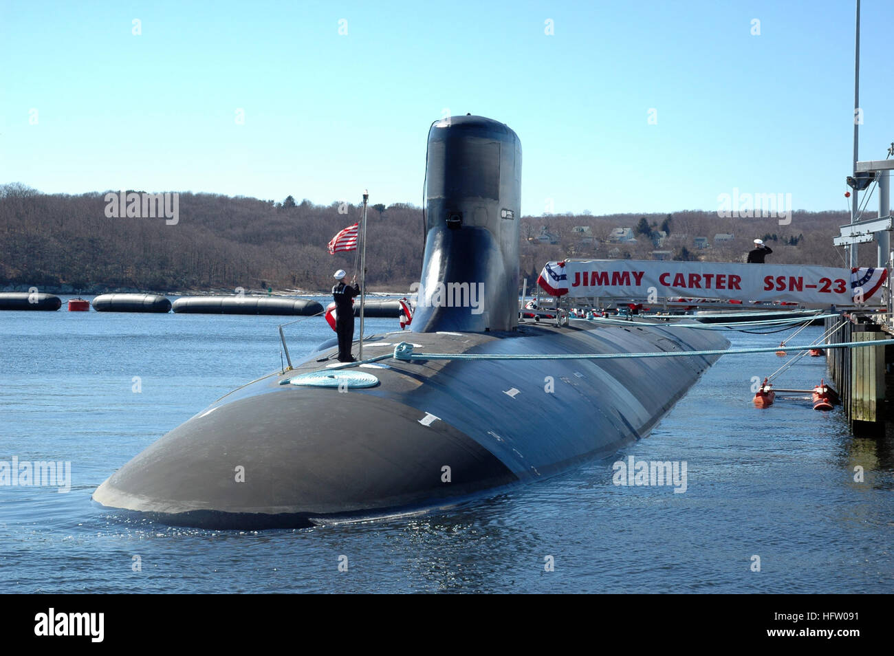 U s s jimmy carter submarine hi-res stock photography and images - Alamy