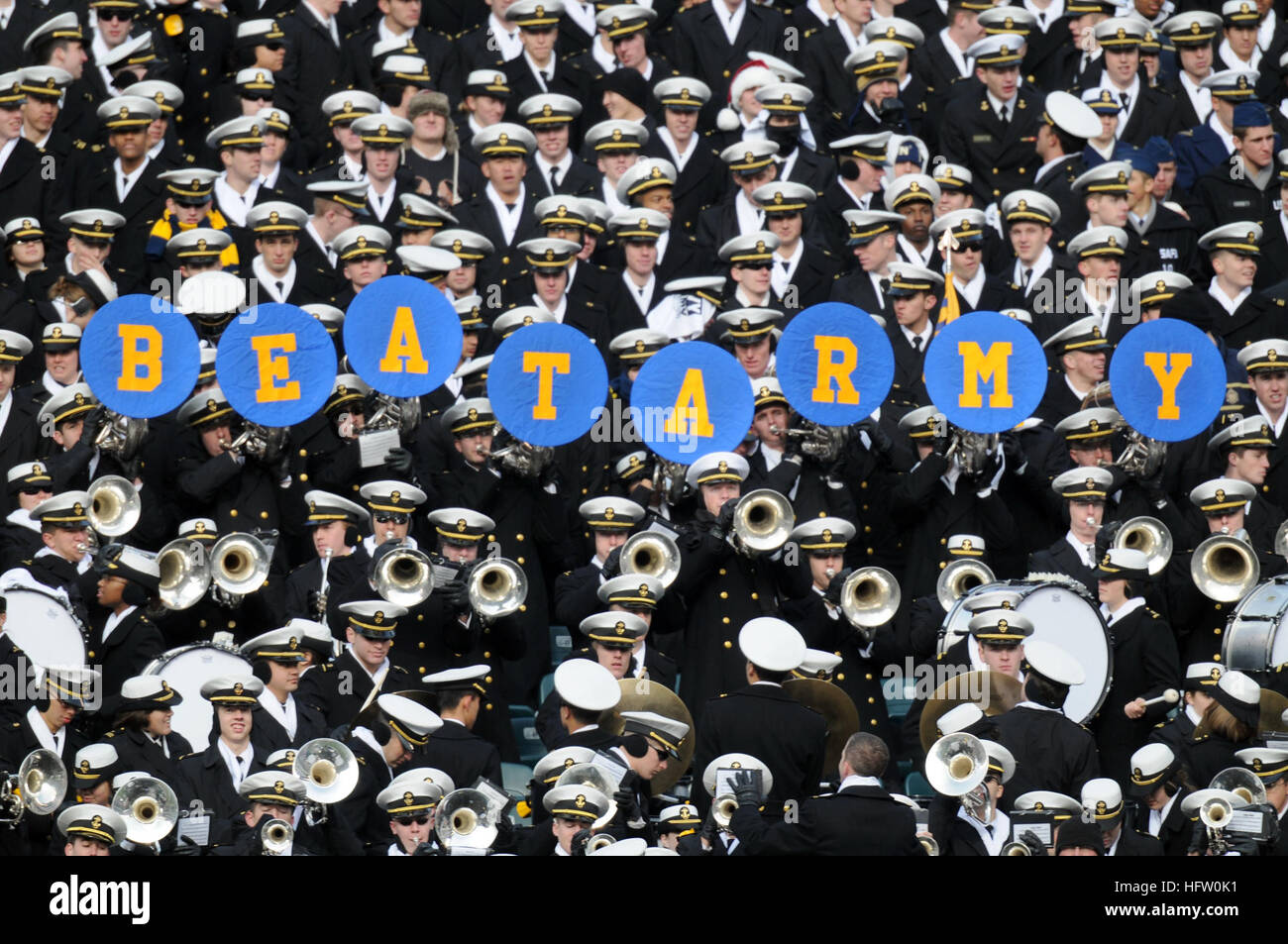 081206-N-8492C-261 PHILADELPHIA (Dec. 6, 2008) U.S. Naval Academy ...