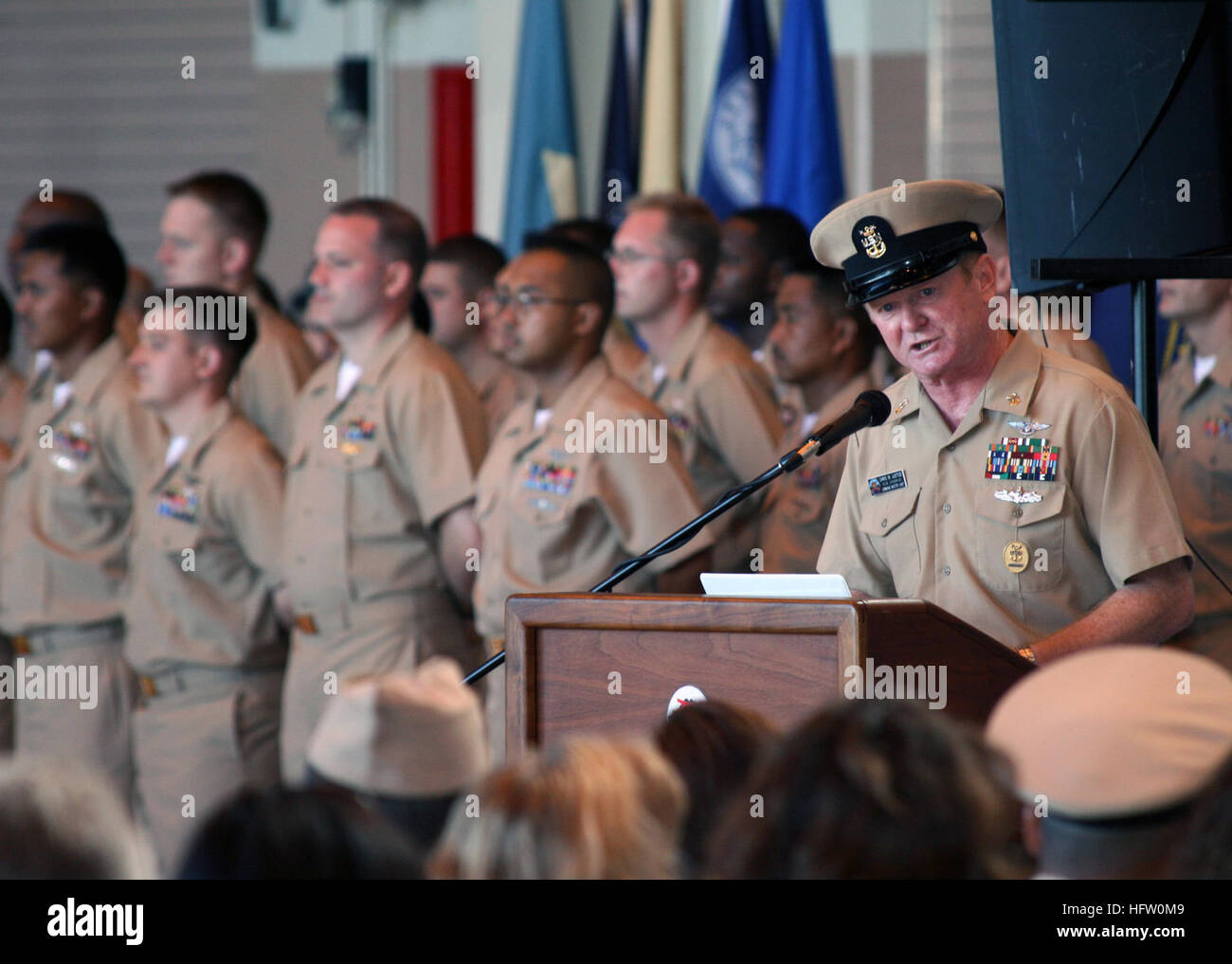 Naval Air Facility Atsugi and Carrier Air Wing 5 conduct a chief petty ...