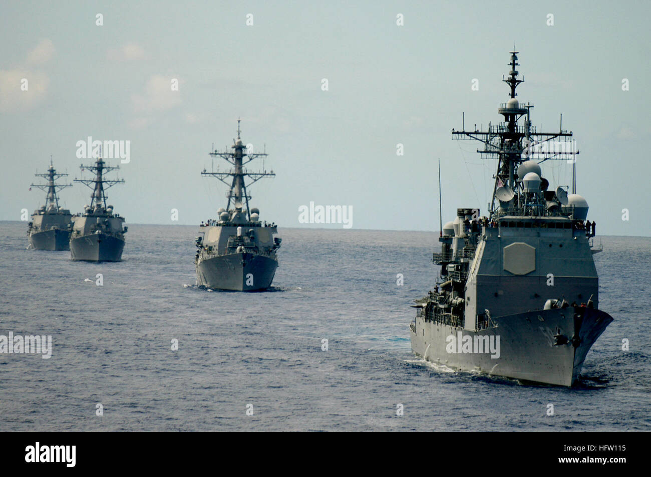 Nuclear guided missile cruiser hi-res stock photography and images - Alamy