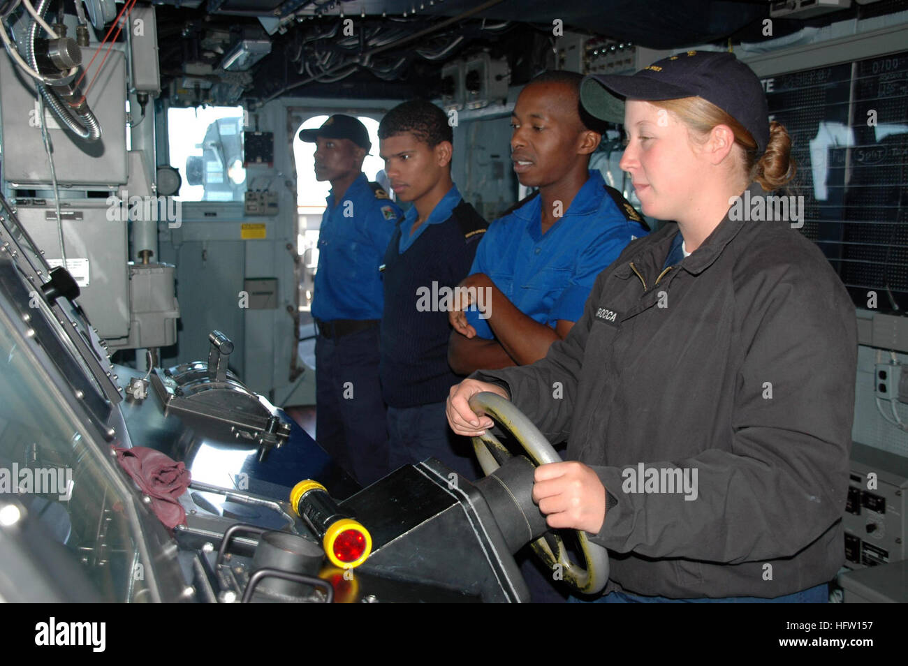 070928-N-3255B-001 INDIAN OCEAN (Sept. 28, 2007) - Sailors from South ...