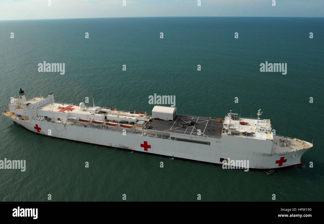 Usns Comfort 2007 Deployment