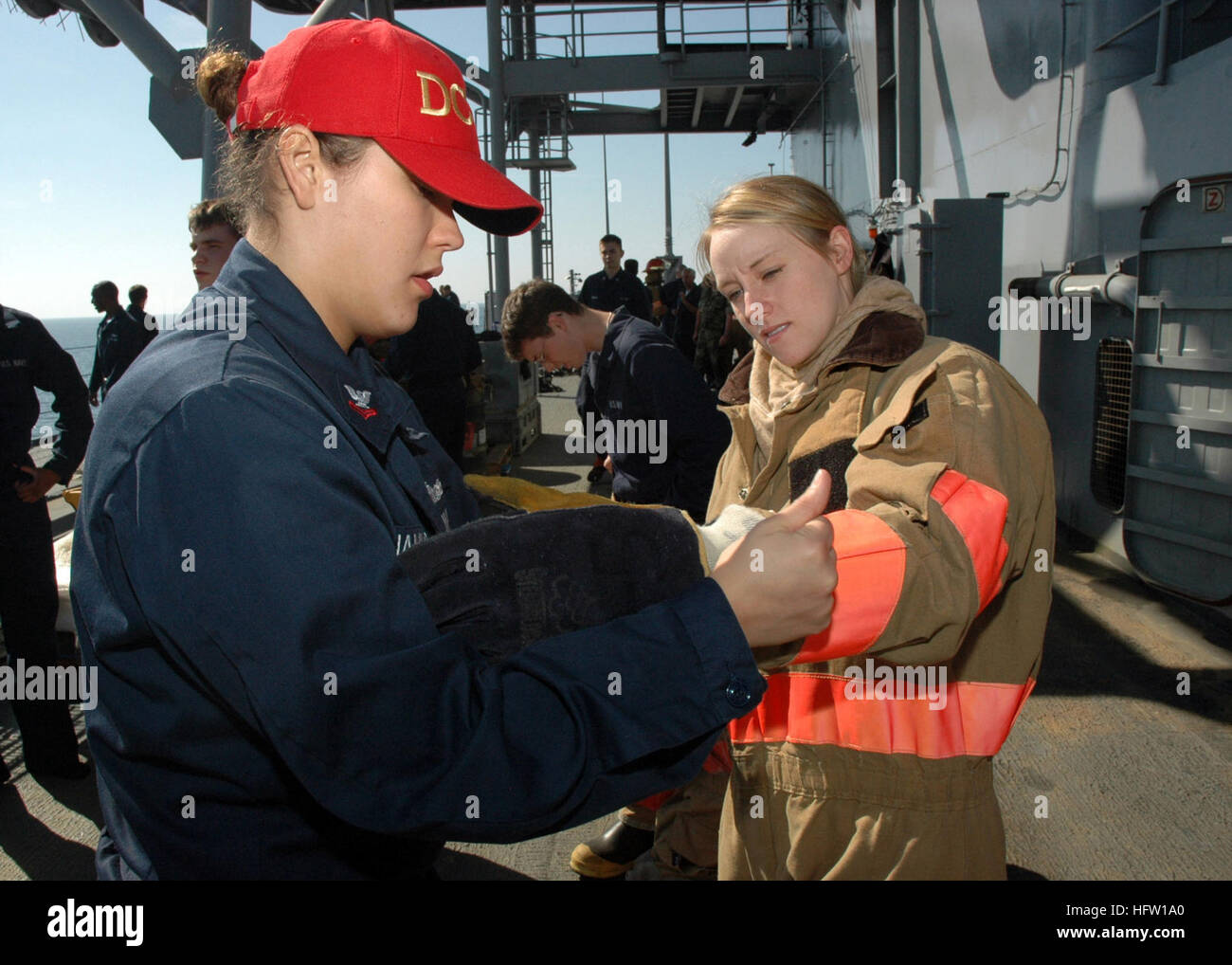 Uss mount whitney crew hi-res stock photography and images - Alamy