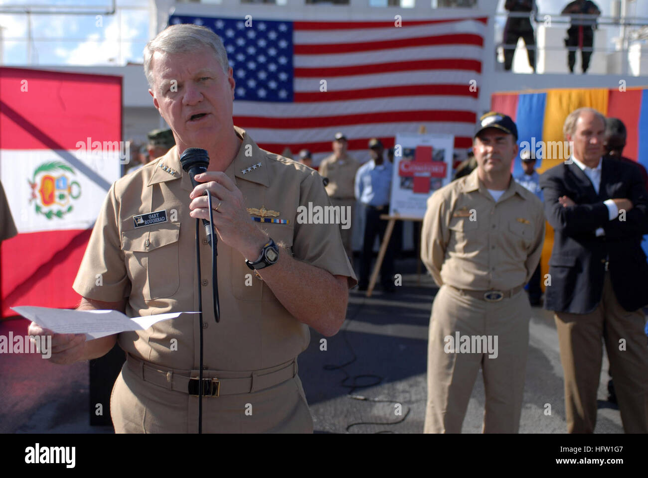 Us naval ship in latin america hi-res stock photography and images - Alamy