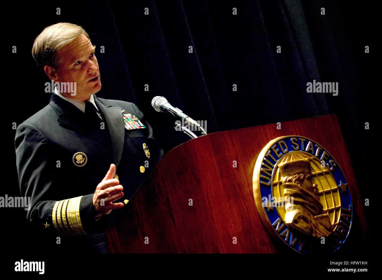 Vice adm patrick walsh hi-res stock photography and images - Alamy