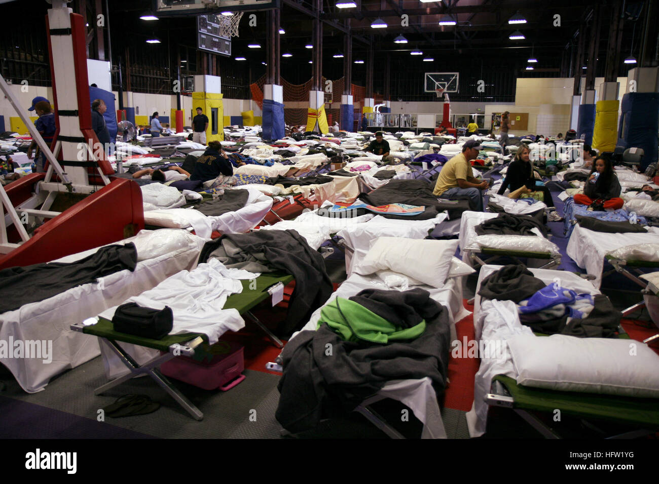 Evacuees from naval station hi-res stock photography and images - Alamy