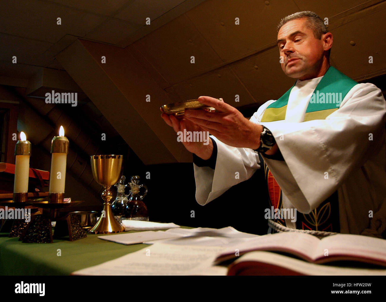 Canadian forces army chaplain hi-res stock photography and images - Alamy