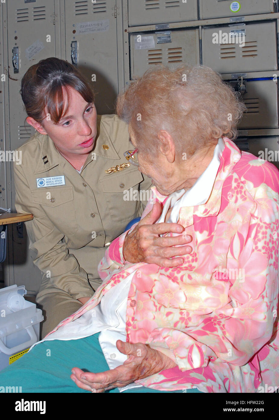Amphibious transport docks ship uss cleveland lpd 7 hi-res stock ...