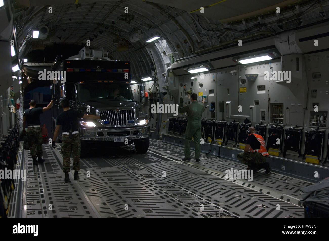 071024-N-8732S-055 RIVERSIDE, Calif. (Oct. 24, 2007) - An Air Force C ...