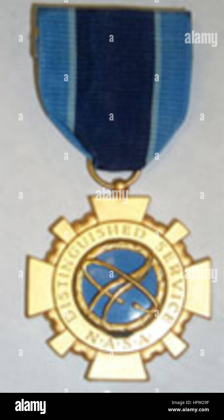 NASA Distinguished Service Medal Stock Photo - Alamy