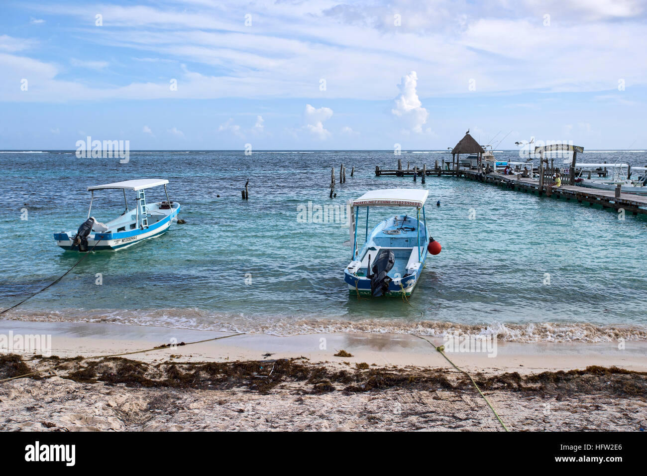 Mexico marina yacht club pier ocean. Town, marina and seaport in ...